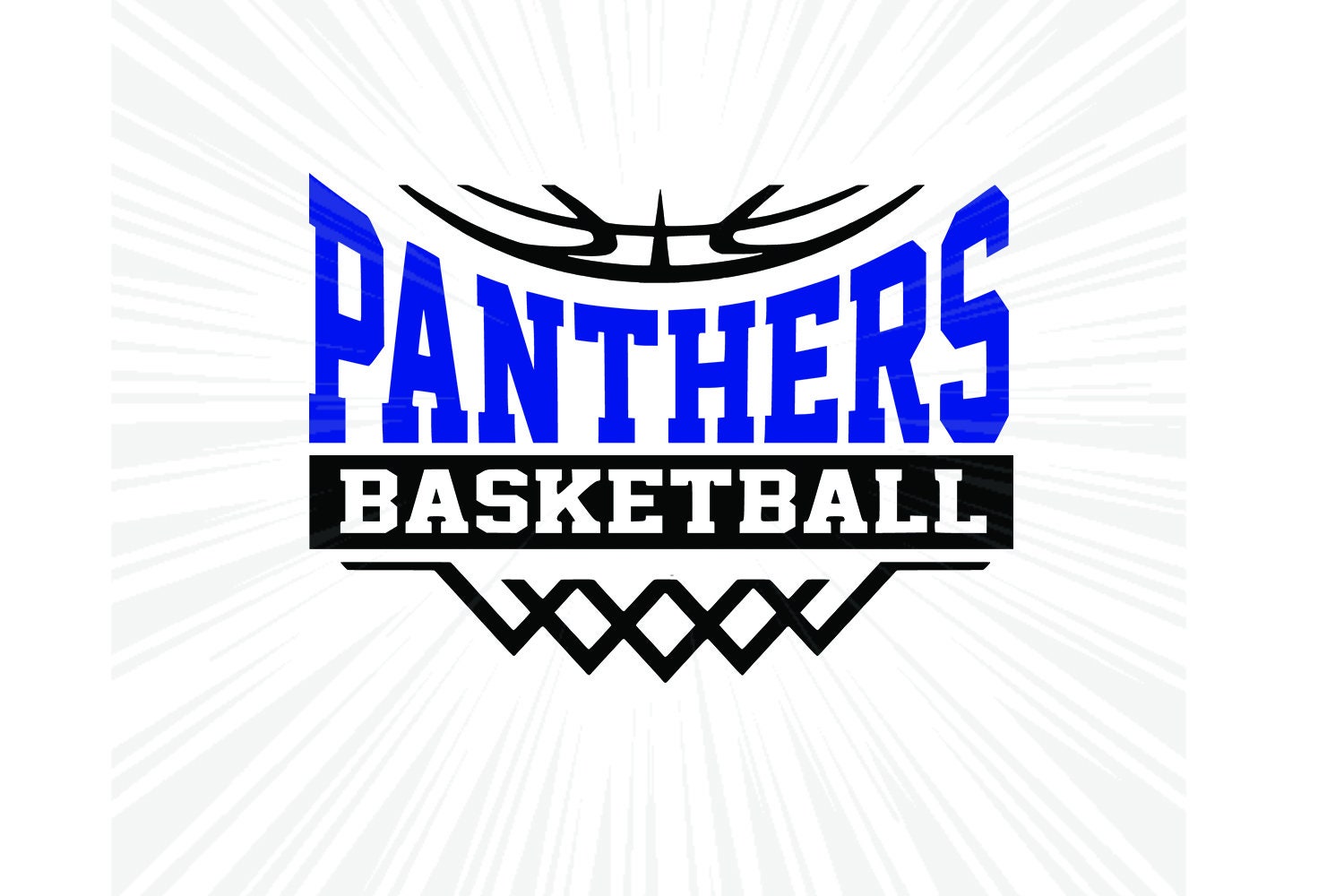 Panthers basketball Svg Dxf eps Net Download File Silhouette | Etsy