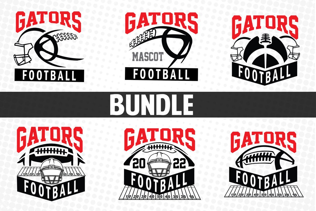 Gators Football SVG Bundle: T-shirt Design (digital Download) - Etsy