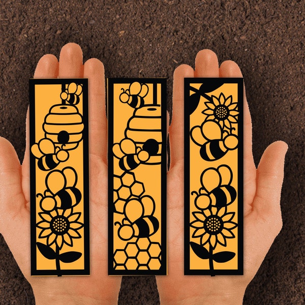 Bee Bookmark - Etsy