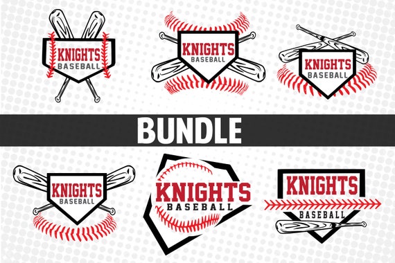 Knights Baseball Svg knights Svgbaseball Svgsoftball - Etsy