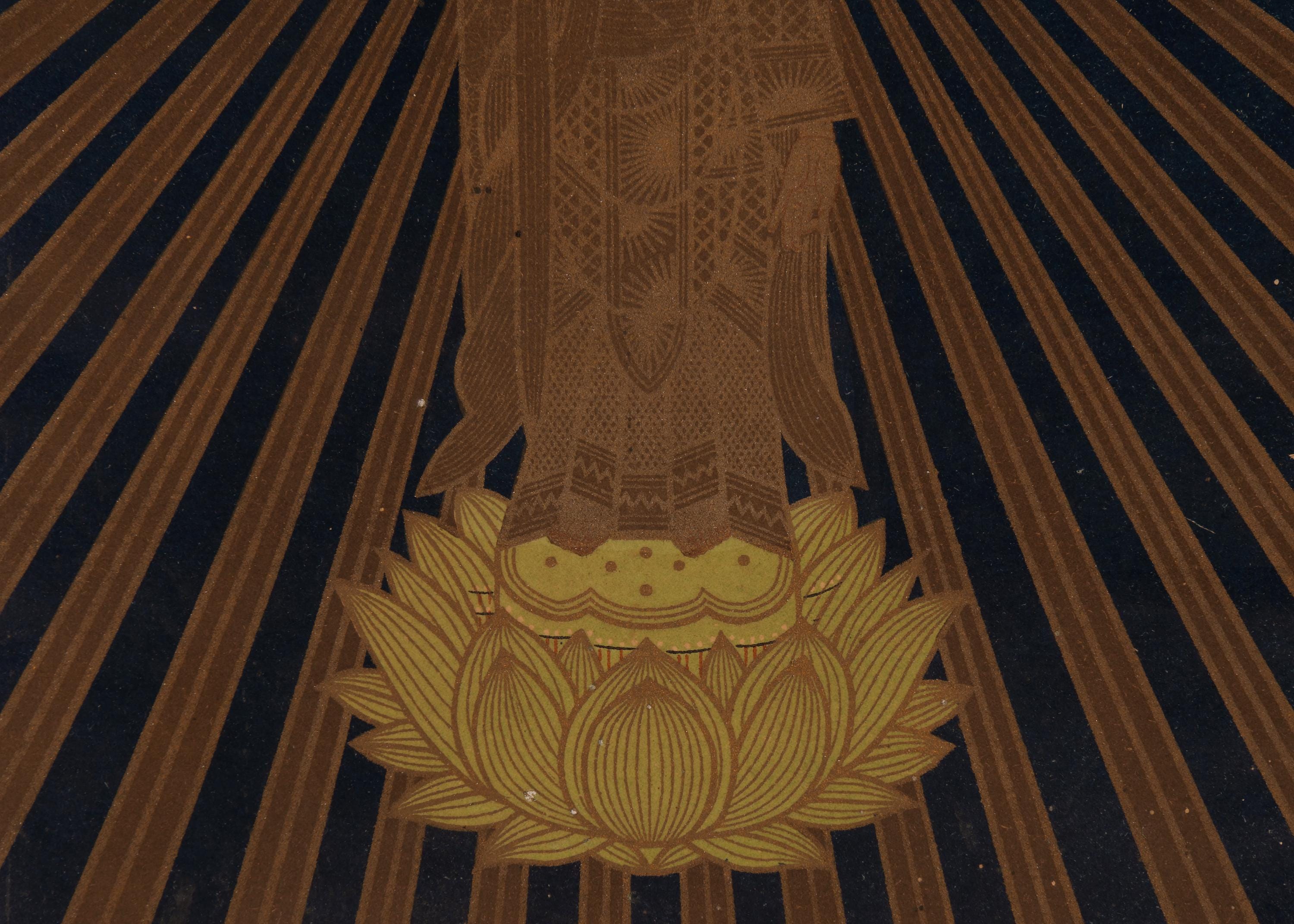 Buddha Japanese Japan Antique Scroll Painting Amida Asian 1800-1868 - Etsy