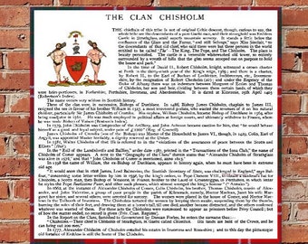 Clan Gordon Vintage Poster - Etsy