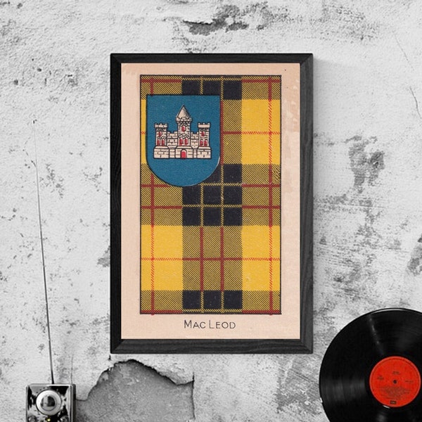 Macleod Tartan - Etsy