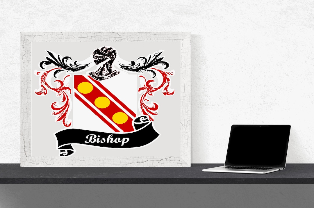Bishop Coat of Arms - Etsy