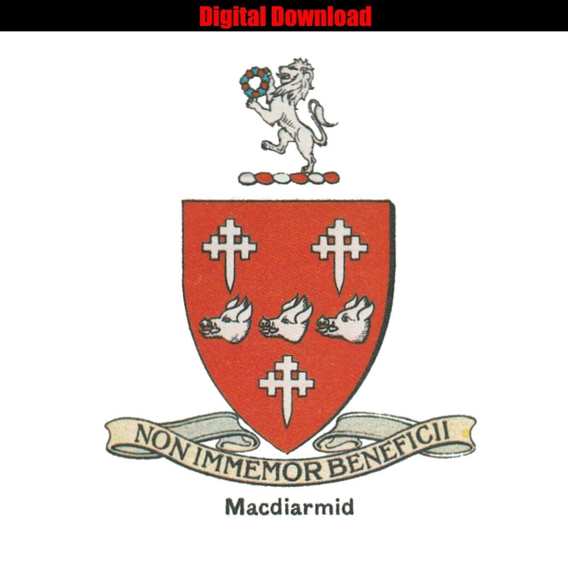 Logotipo De Macdiarmid