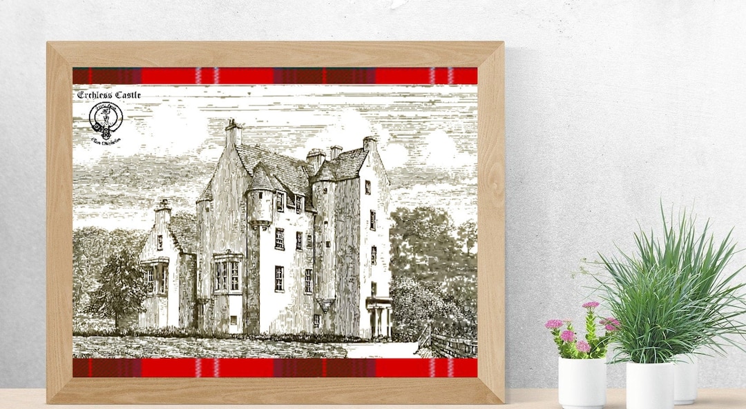 Erchless Castle Historic Seat of Clan Chisholm - Etsy