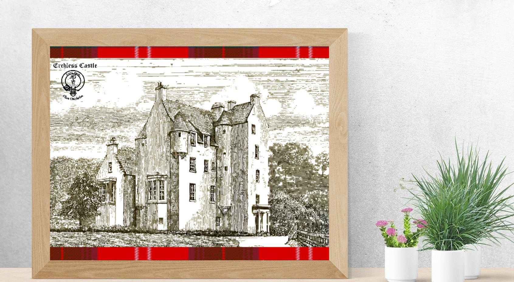 Erchless Castle Historic Seat of Clan Chisholm - Etsy