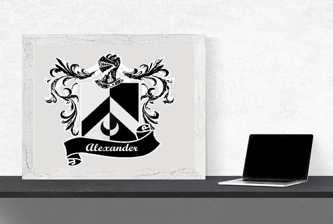 Alexander Coat of Arms - Etsy