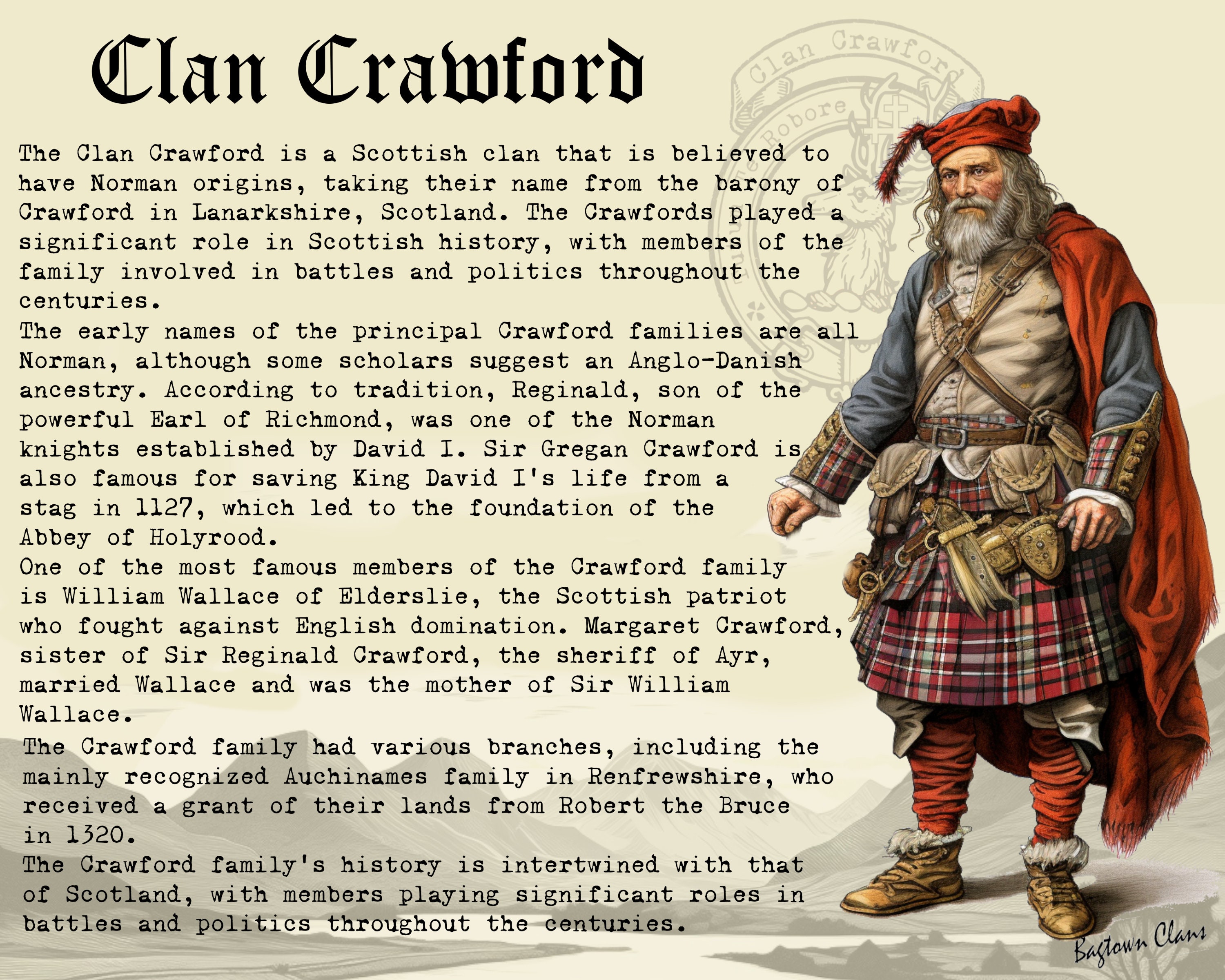 History Of Crawford Clan at Hayley Ironside blog