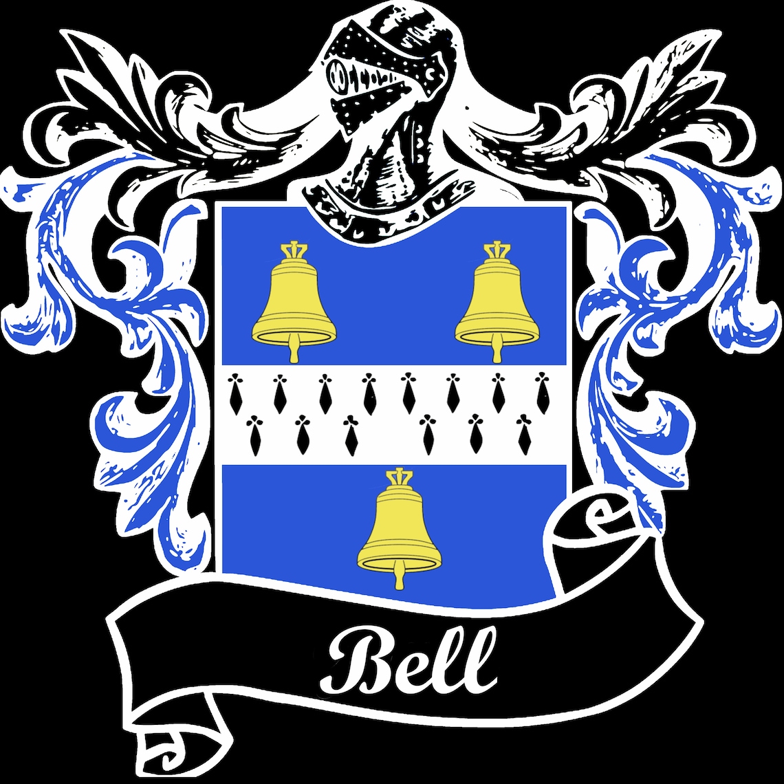 Bell Coat of Arms - Etsy
