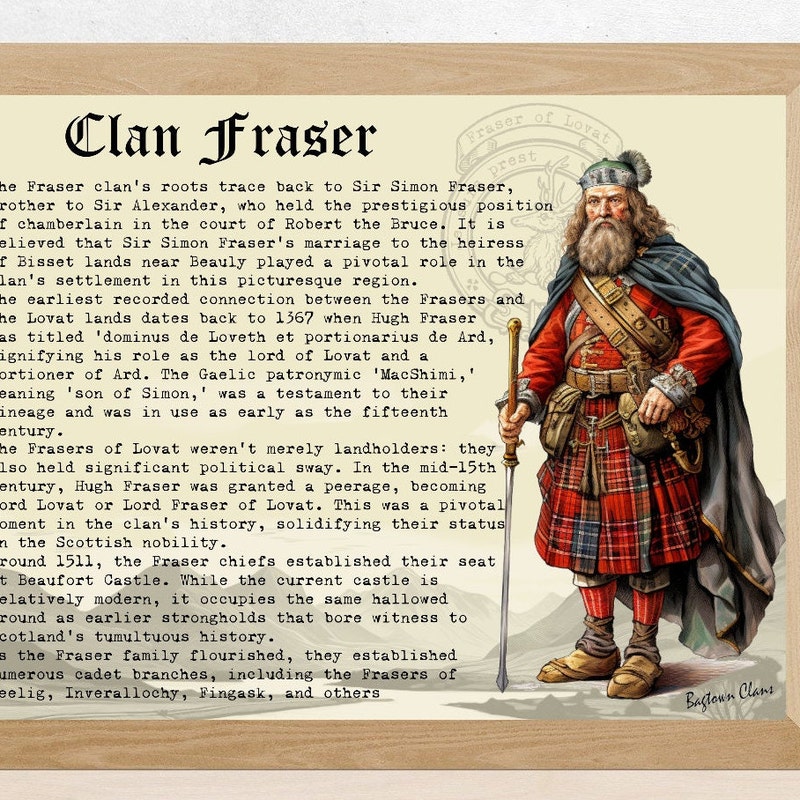 Fraser Clan - Etsy