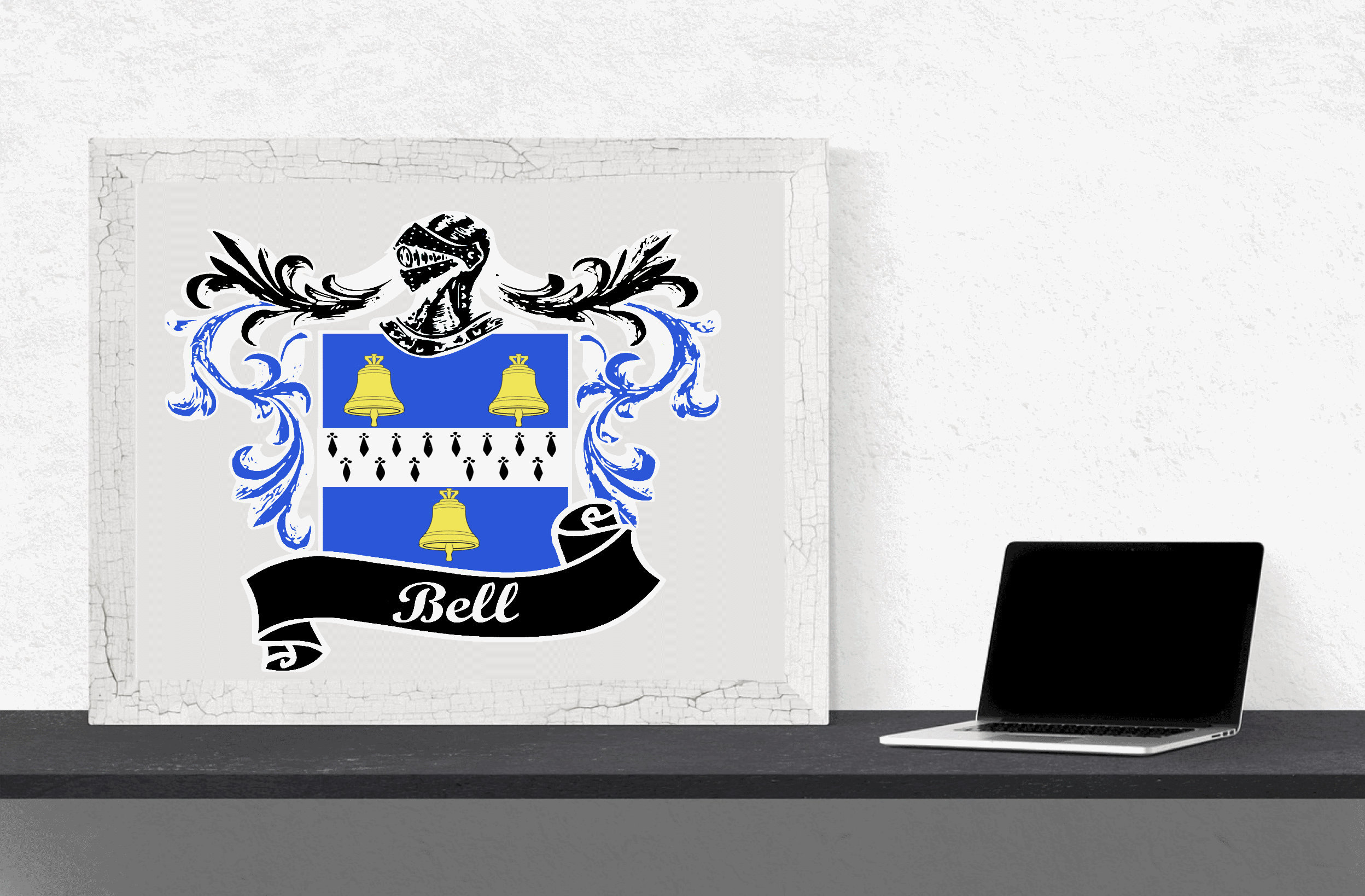 Bell Coat of Arms - Etsy