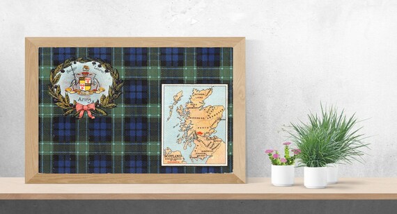 Clan Graham Vintage Poster/flag Map - Etsy