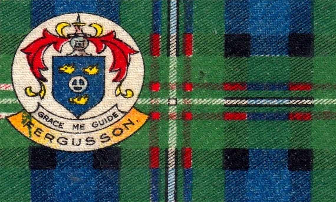 Clan Fergusson or Ferguson Vintage Poster/flag - Etsy