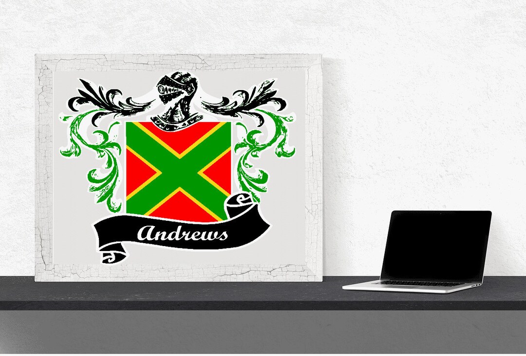 Andrews Coat of Arms - Etsy