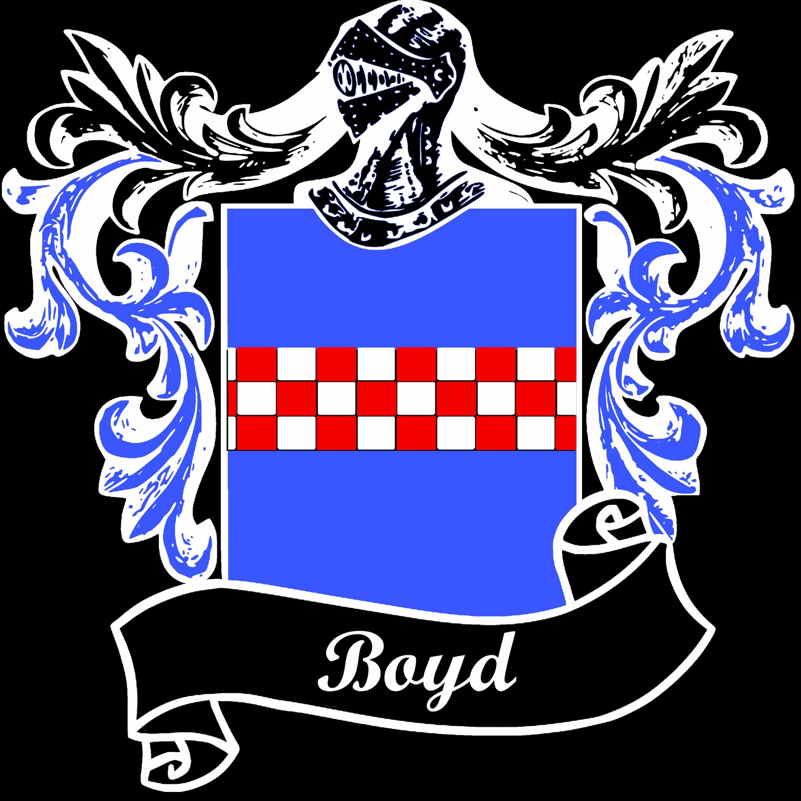Boyd Coat of Arms Family Crest Digital Print - Etsy
