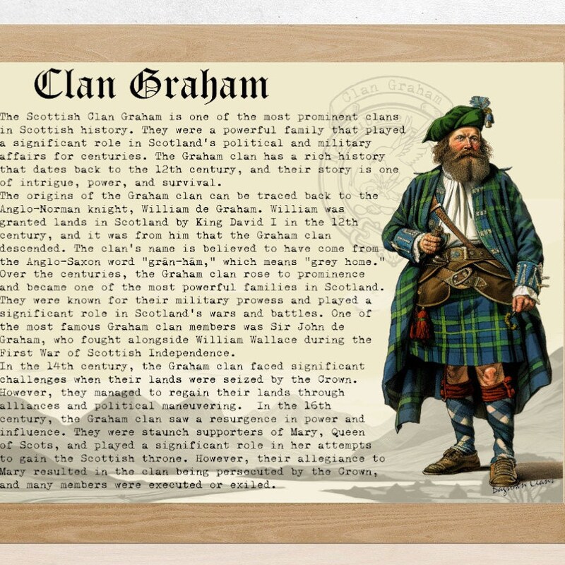 Graham Clan - Etsy