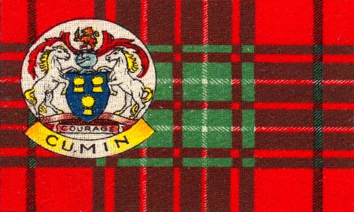 Clan Cumming or Cumin Vintage Poster/flag - Etsy