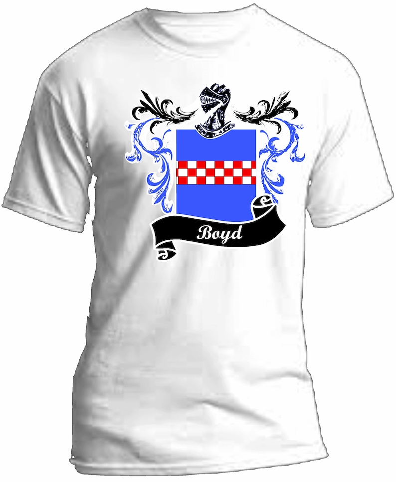 Boyd Coat of Arms Family Crest Digital Print - Etsy