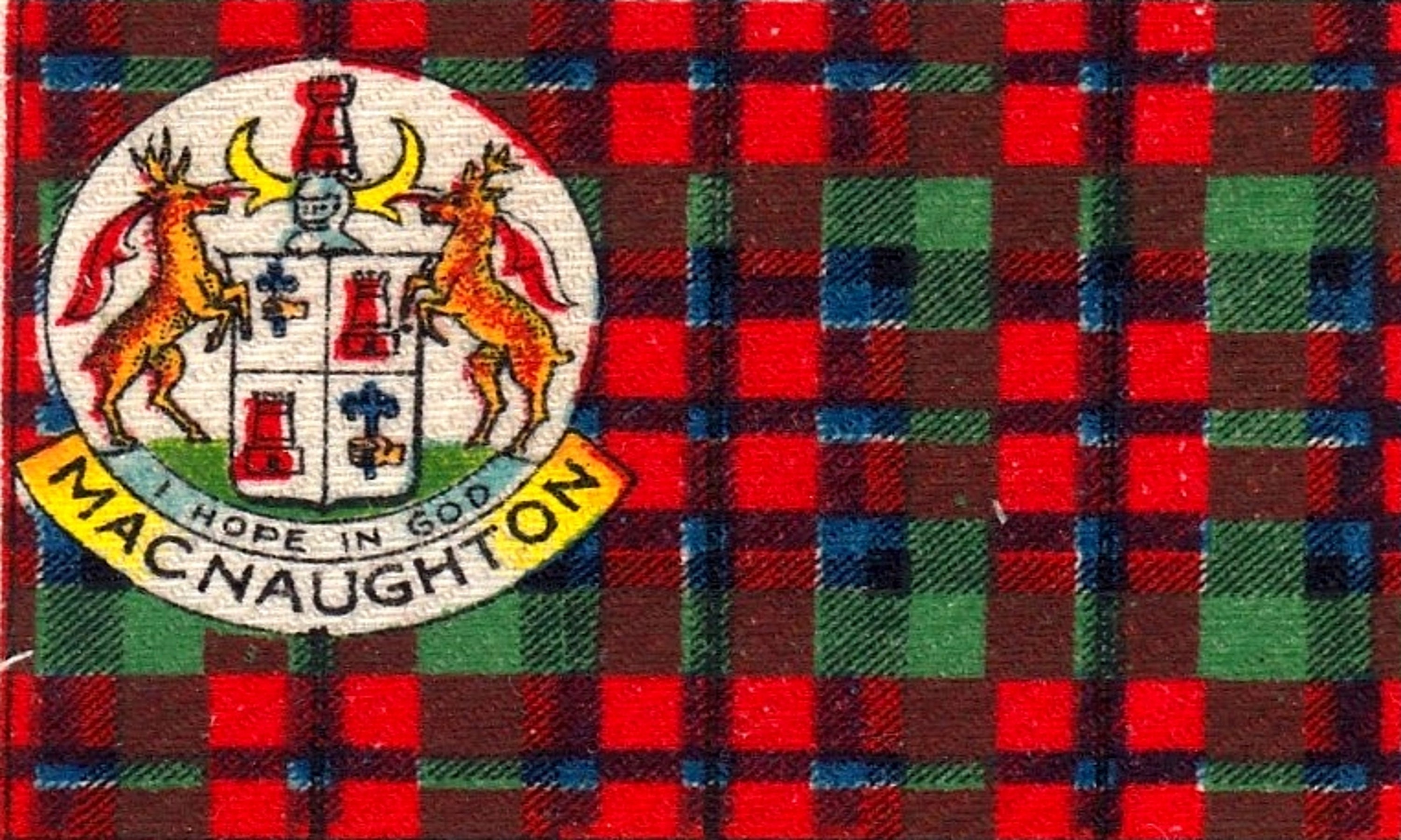 Clan Macnaughton Vintage Poster/flag - Etsy