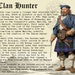 Clan Hunter Scottish History Poster - Etsy