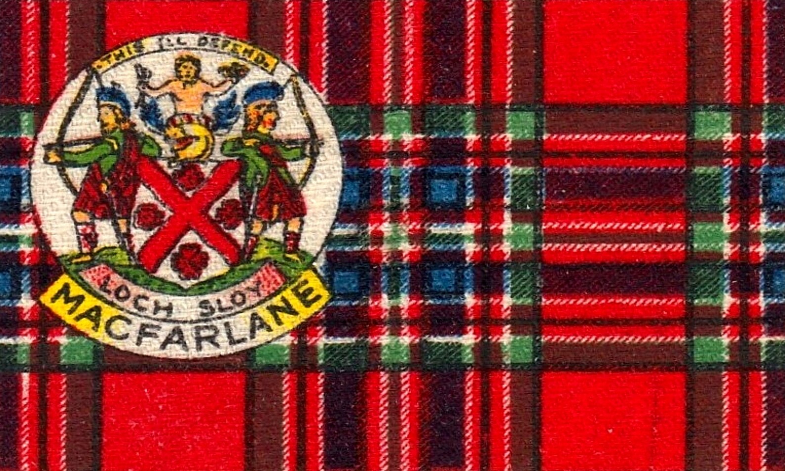 Clan Macfarlane Vintage Poster/flag - Etsy