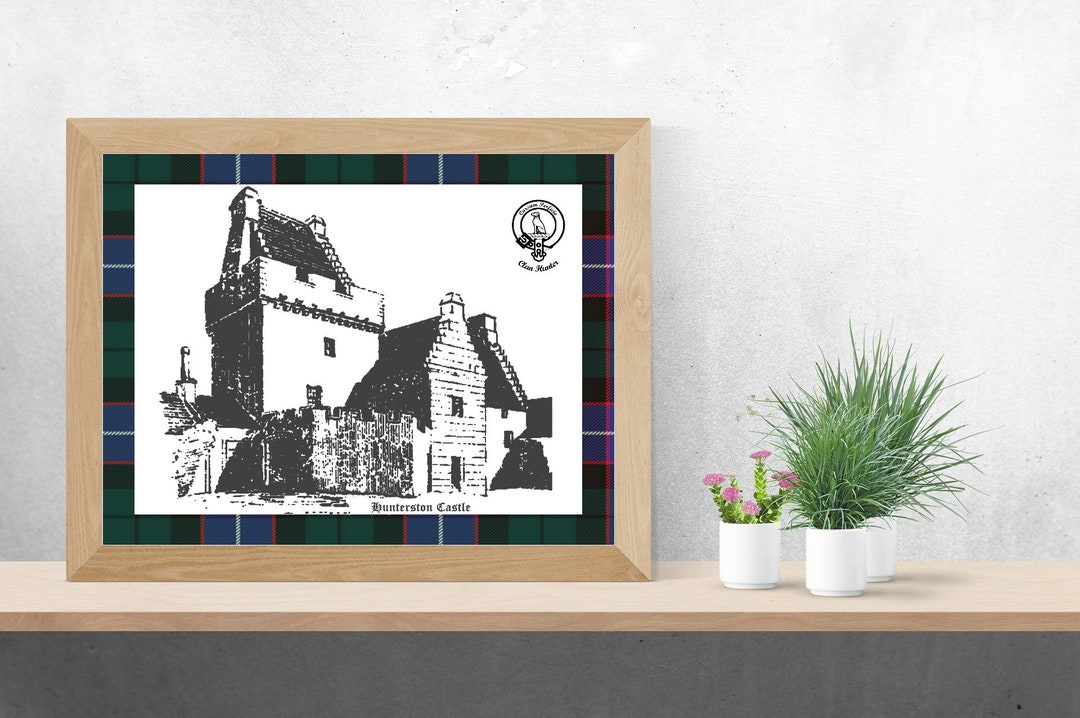 Hunterston Castle Historic Seat of Clan Hunter - Etsy