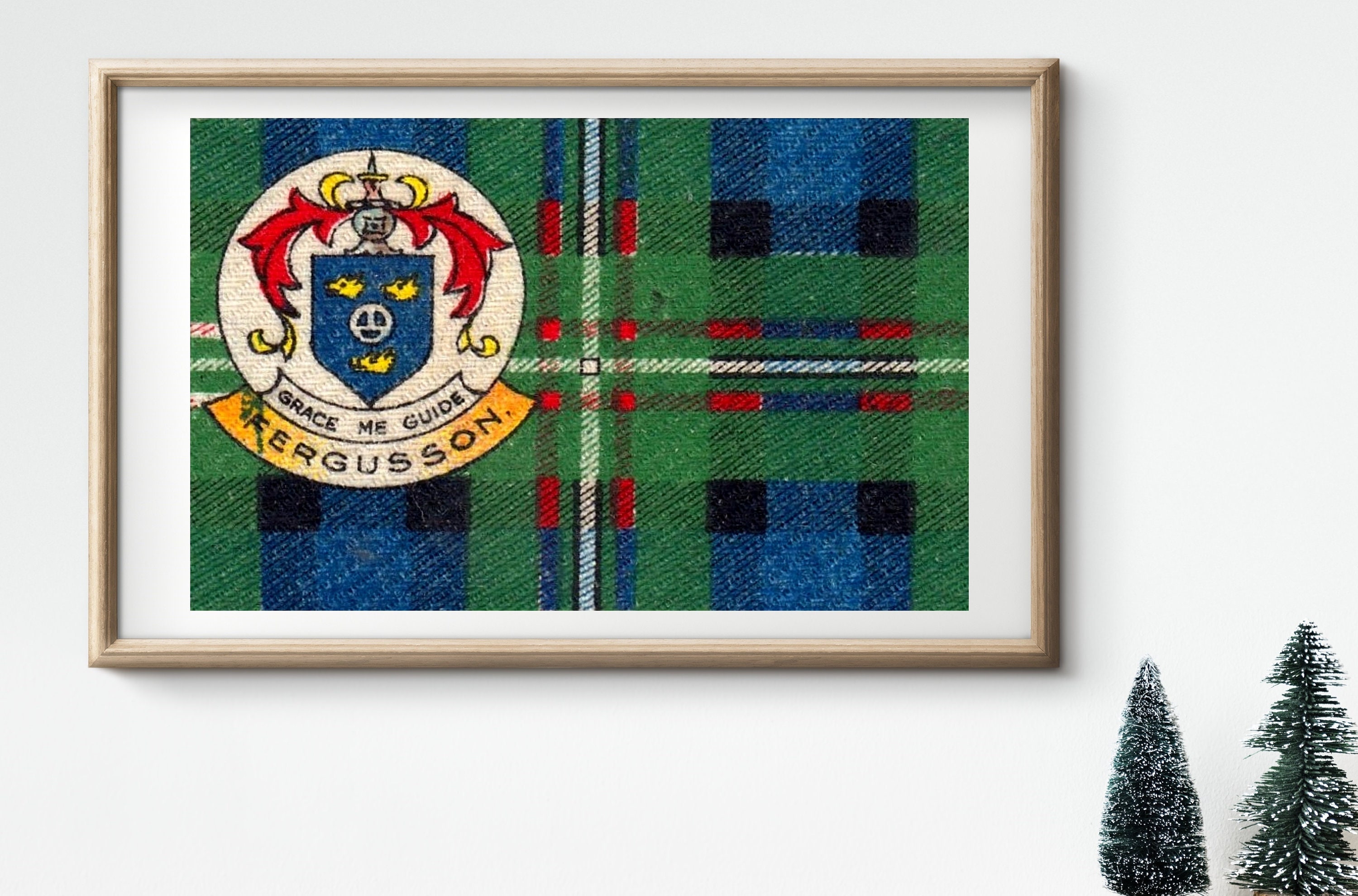 Clan Fergusson or Ferguson Vintage Poster/flag - Etsy