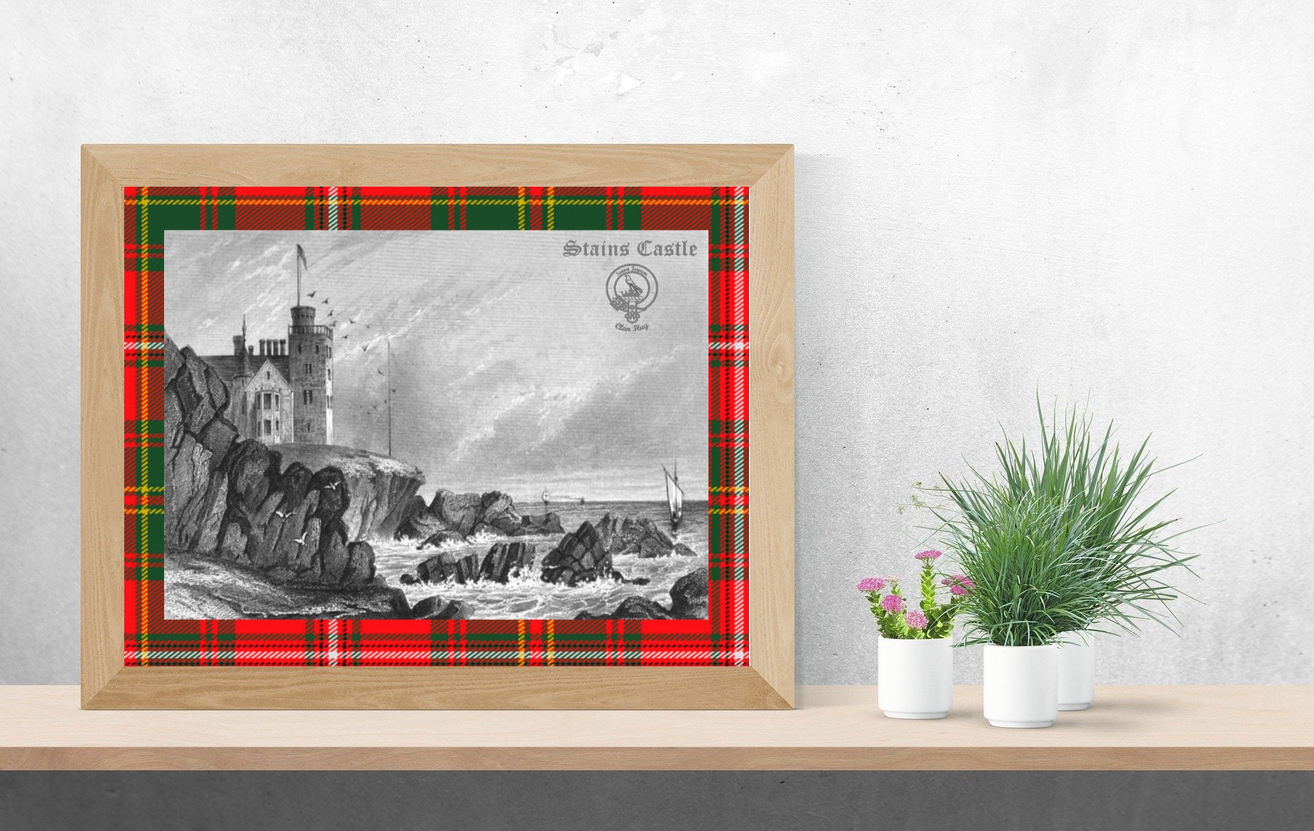 Stains Castle Historic Seat of Clan Hay - Etsy