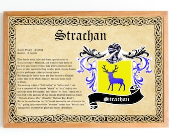 Clancy Coat of Arms Vintage Poster - Etsy