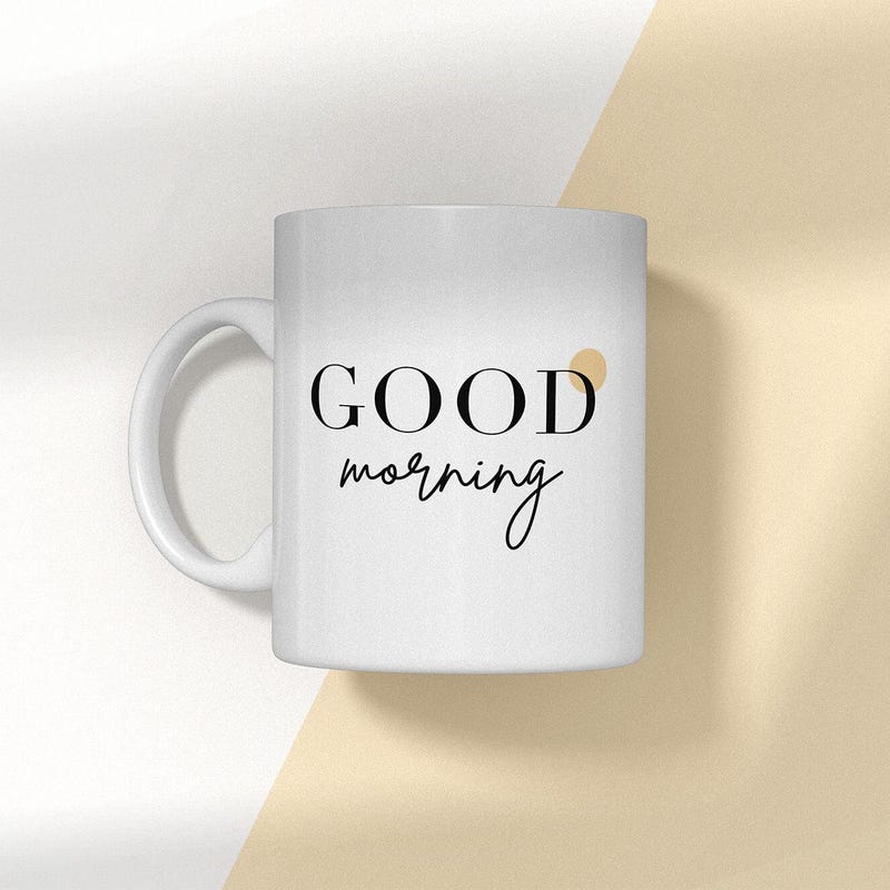 Good Morning Mug - Etsy