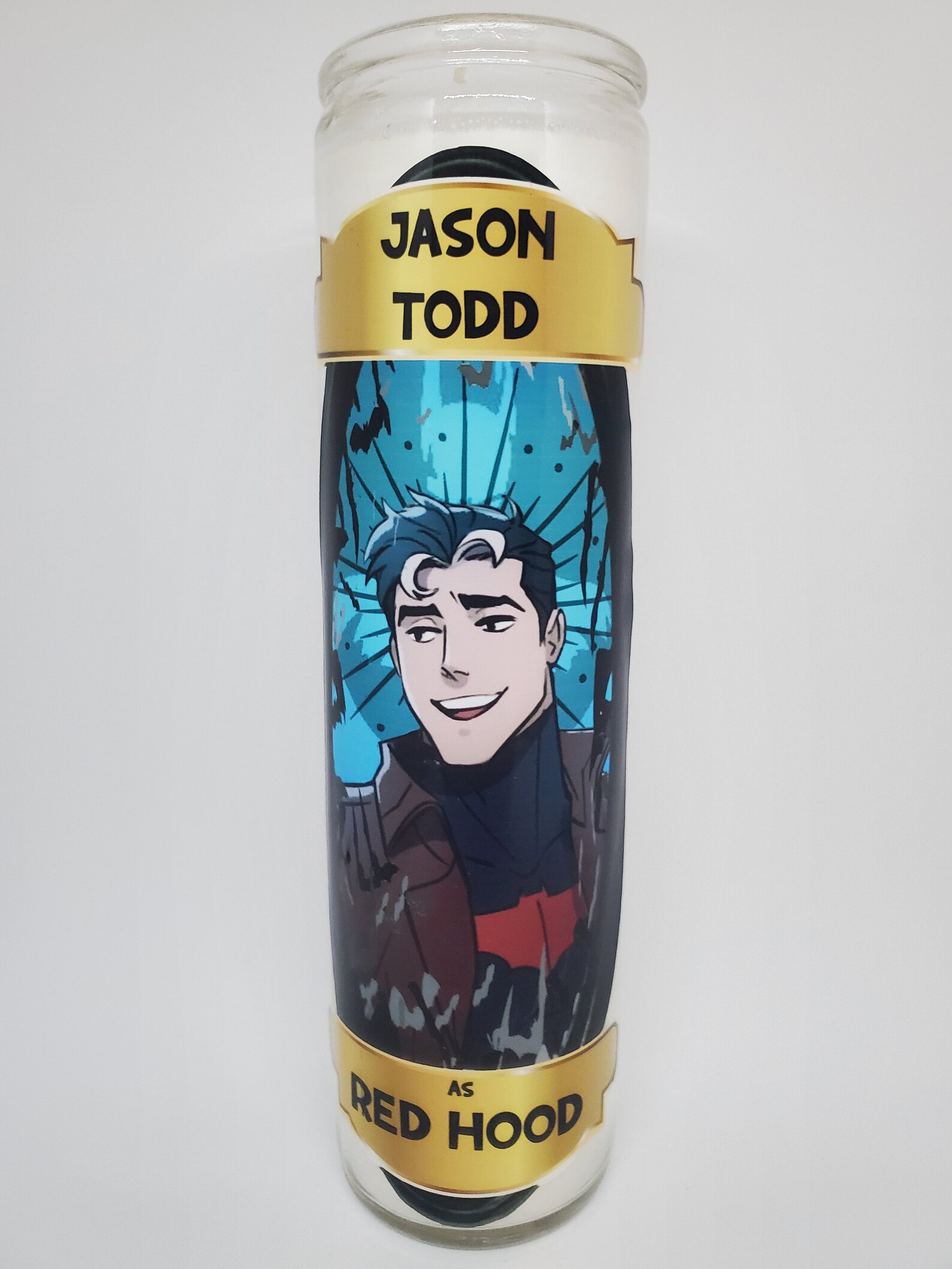 Robin Inspired Saint Candles// Dick Grayson// Jason Todd// Tim Drake ...