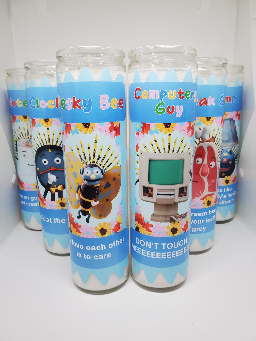 Don't Hug Me I'm Scared// DHMIS// Teachers// Notepad// Clock// Pesky ...