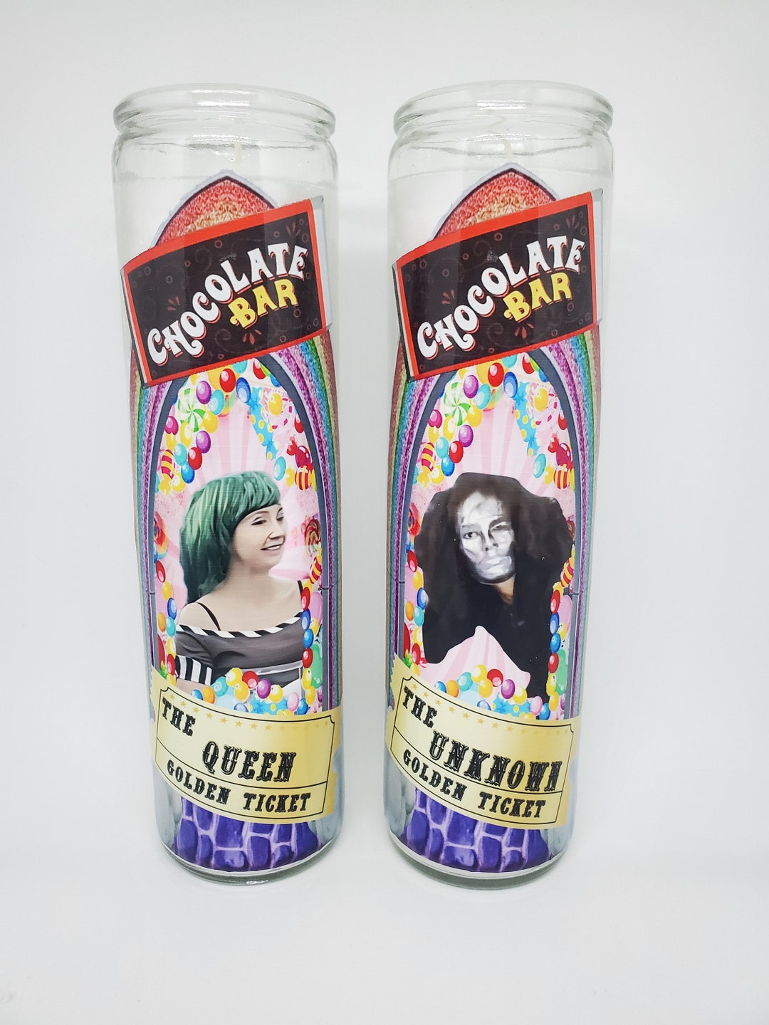 Glasgow Wonka Experience Inspired Saint Candle// the Unknown// Oompa ...