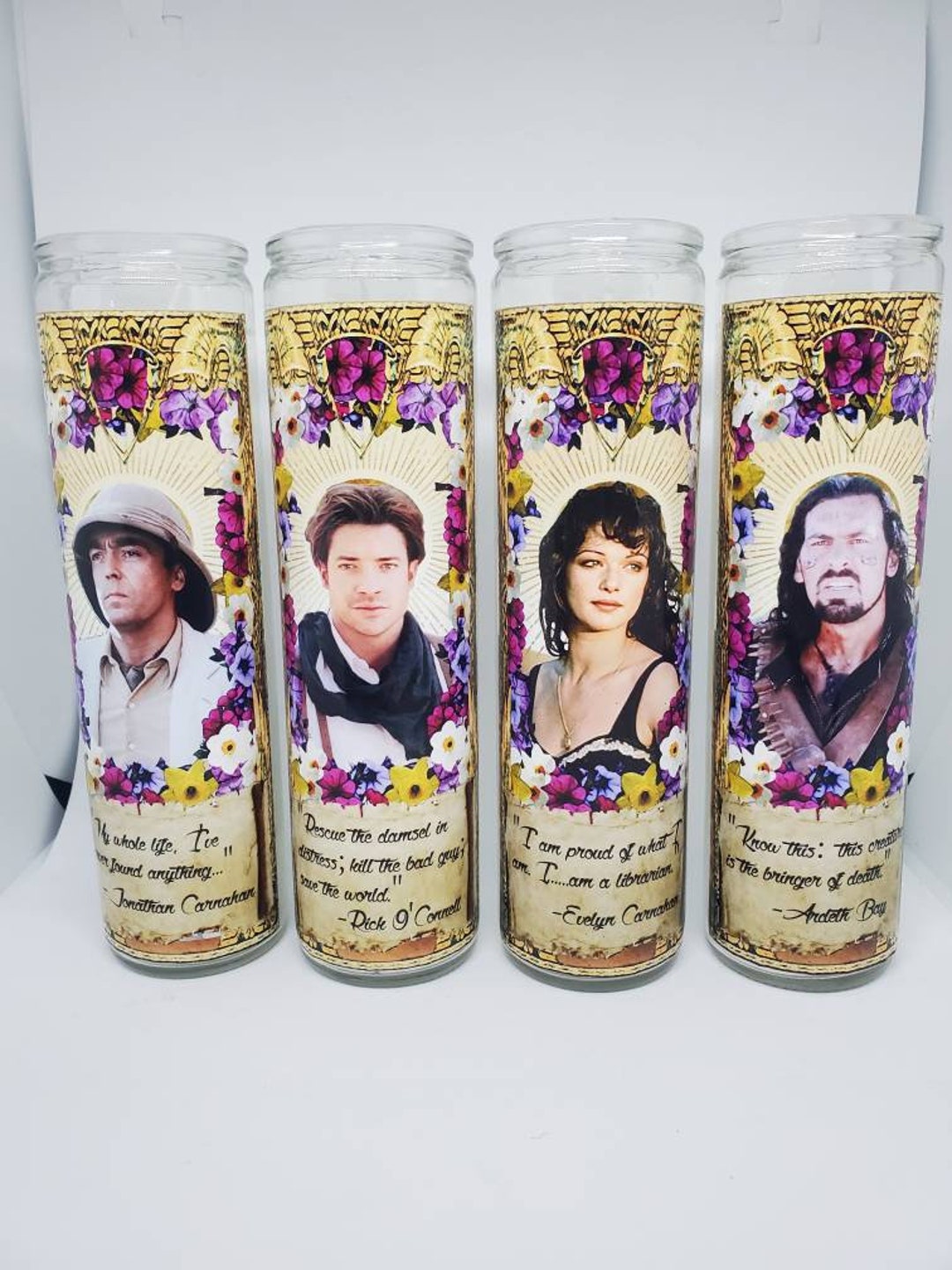 The Mummy// Rick O'connell// Evelyn Carnahan// Jonathan Carnahan ...