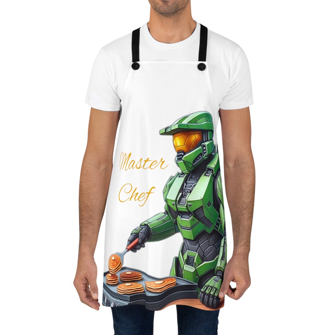 Master Chef Halo Inspired Apron - Etsy