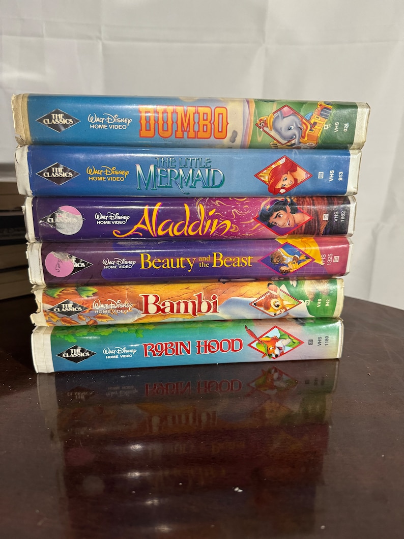 Vintage VHS VCR Video Tapes - 1980’s, 1990’s, & 2000s! - Etsy Australia
