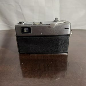 Minolta Hi-matic 9 easy Flash 1960s Camera 45mm Rokkor Lens W/ Case. Ex ...