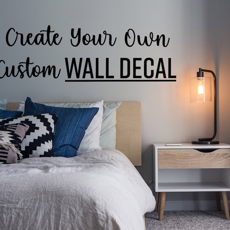 Custom Wall Decals - Etsy