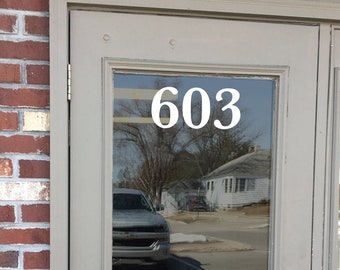 Mailbox Address Number Stickers cost is for up to 4 Numbers Bedroom ...