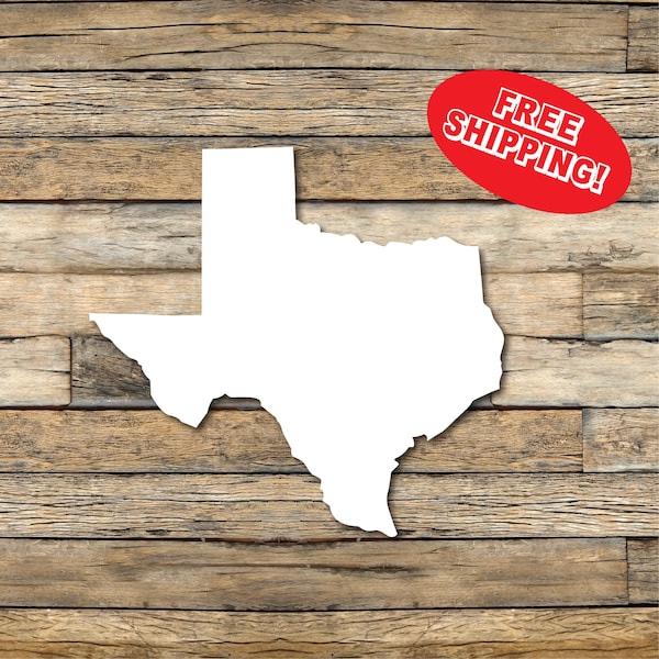 Texas Car Decal - Etsy