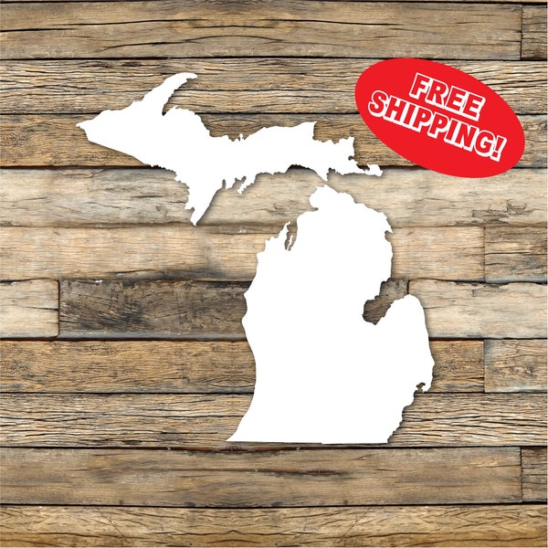 Michigan Car Decal - Etsy