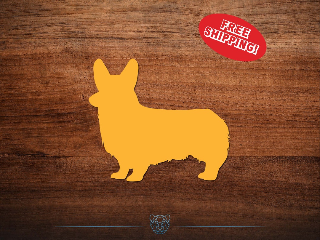 Corgi Vinyl Decal - Multiple Colors and Sizes - Etsy