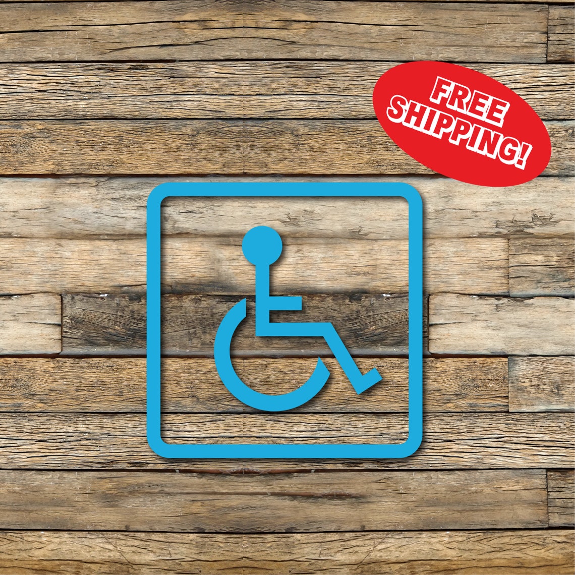 Handicap Decal Wheelchair Decal Wheelchair Accessible - Etsy