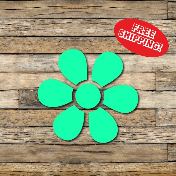 Purple Flower Car Decals - Etsy