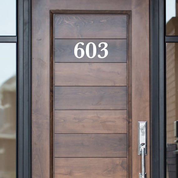 Address Decal House Number Decal Street Address Decal Front - Etsy