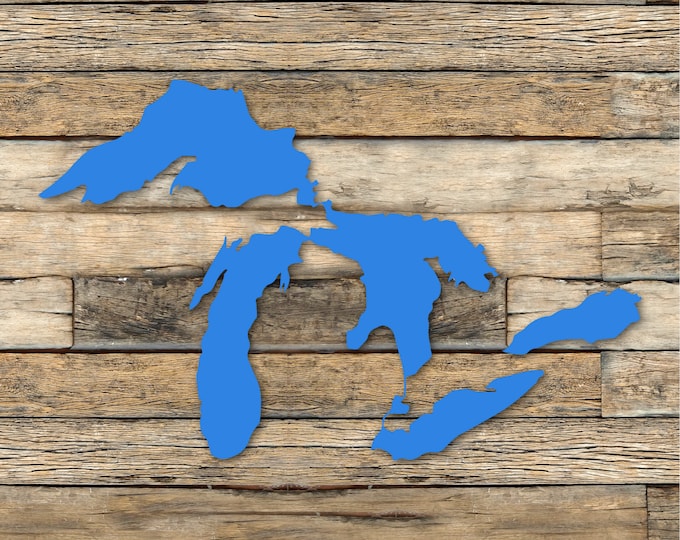 Great Lakes Die Cut Decal - Etsy