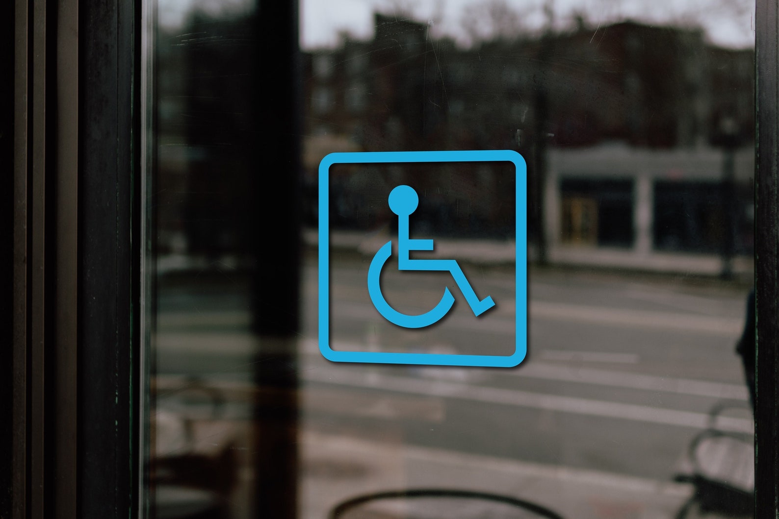 Handicap Decal Wheelchair Decal Wheelchair Accessible - Etsy
