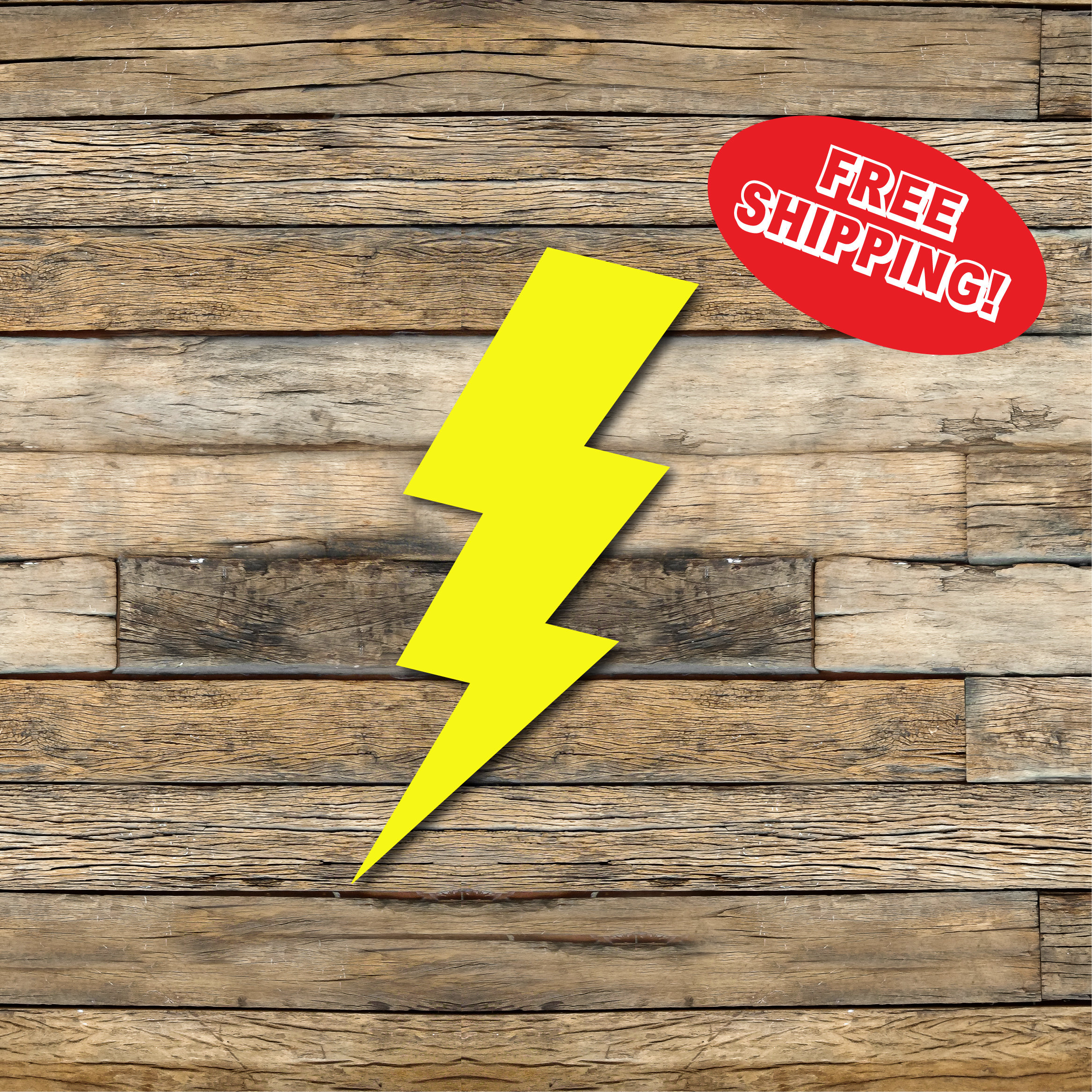 Lightning Bolt Decal Multiple Colors and Sizes Available - Etsy
