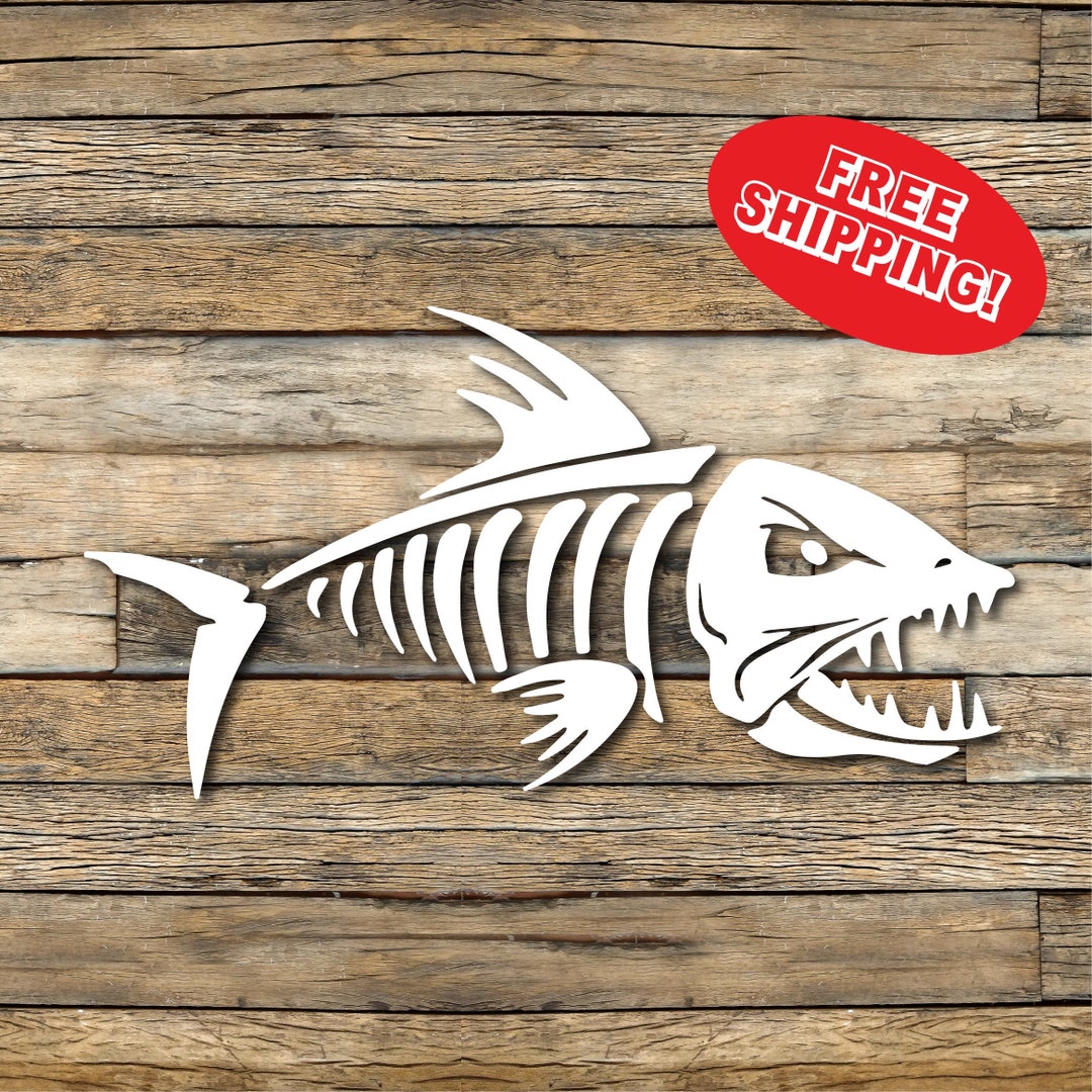 Bonefish Decal - Multiple Colors and Sizes - Car Decal, Fishing Decal ...